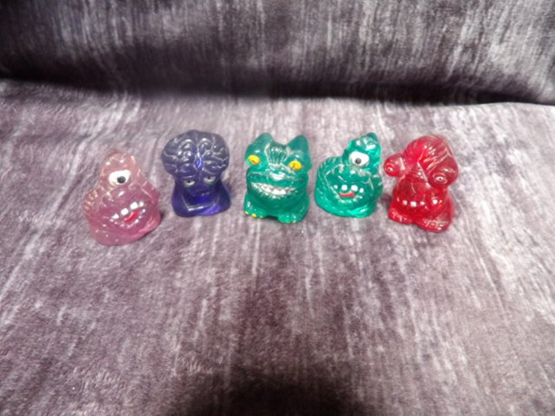 Vintage 1990s Gogo's Crazy Bones X 5 Each Numbered Lot Coca Cola MR ...