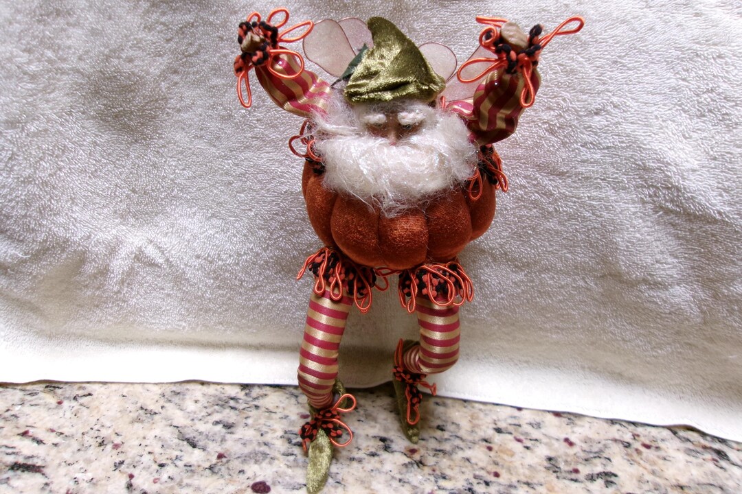 Collectable Limited Edition Mark Roberts Pumpkin Pie Fairy Doll 9 - Etsy