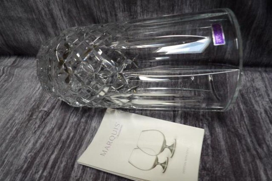 Collectable 9" Waterford/marquis Markham Crystal Vase - Etsy