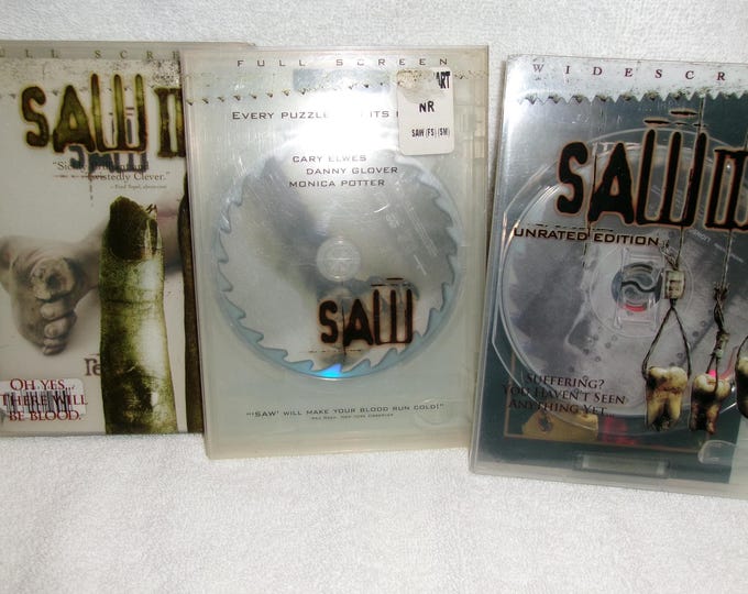 Saw (DVD, 2004) - Etsy