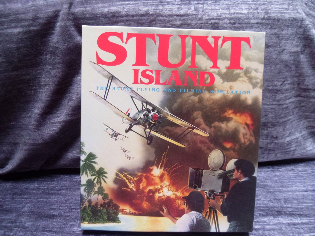 Vintage Disney Software Stunt Island Flying Simulation - Etsy