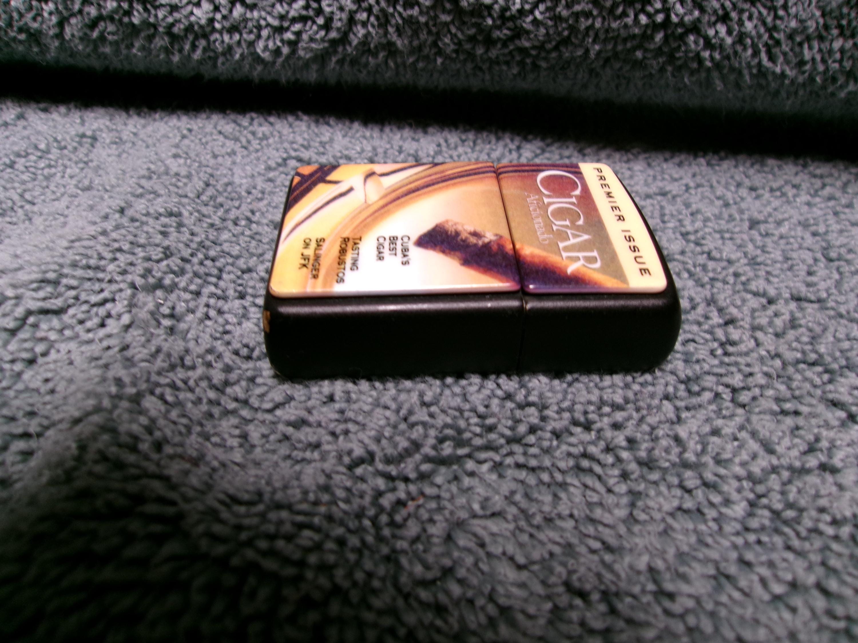 Vintage Zippo Cigar Aficionado Salinger JFK LIGHTER/WORKS - Etsy