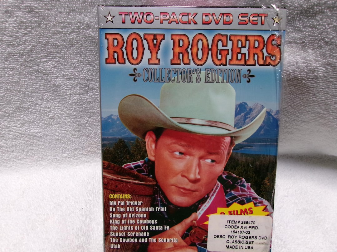 Vintage Two Pack DVD Roy Rogers Collection Editon. - Etsy