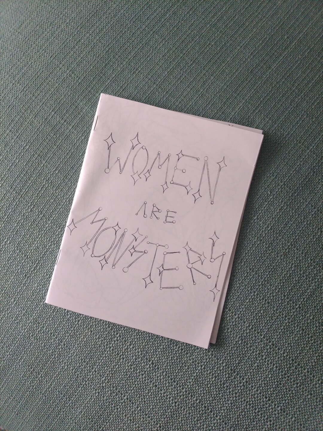 Grown Ups Only women Are Monsters Zine/ Coloring Book/ Mini Posters - Etsy