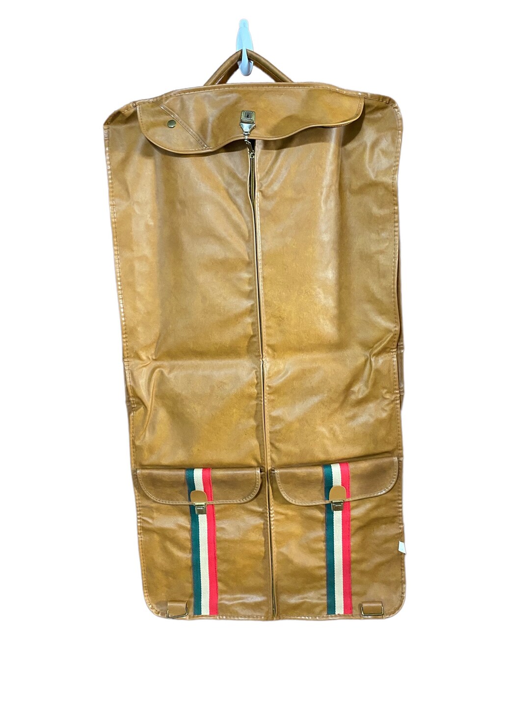 Vintage Monarch Faux Leather Garment Bag - Etsy