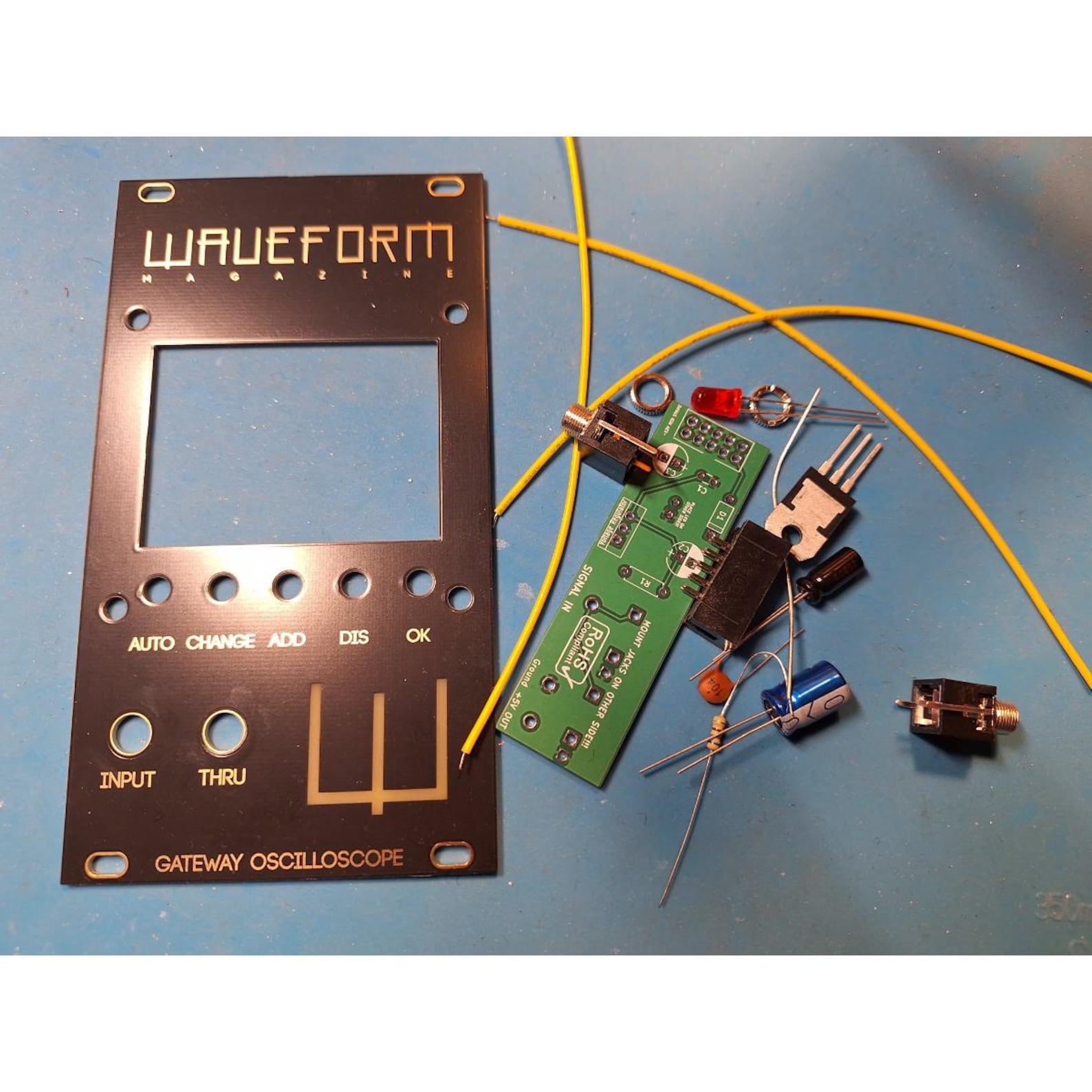 MKII Waveform Magazine Gateway Oscilloscope DIY Kit - PCB Set W ...