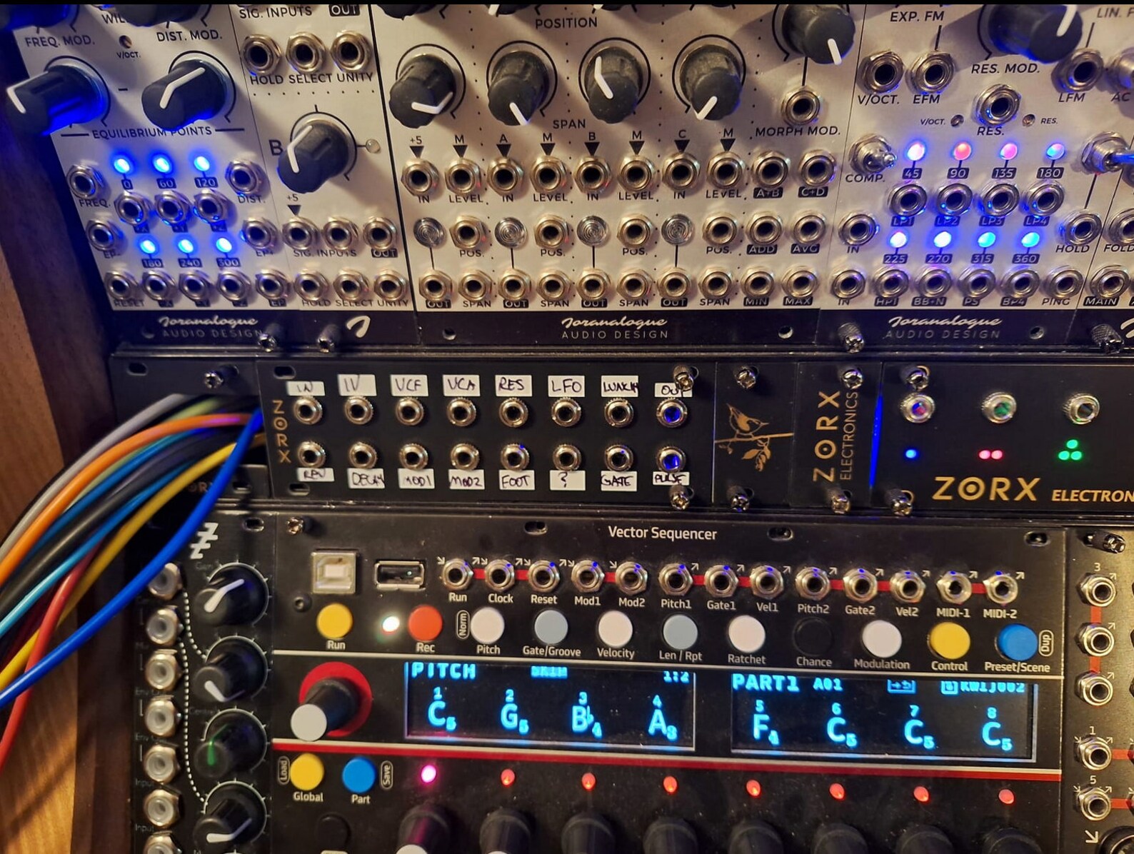 Zorx 1U Through for Easy Access to CV Ins for Moog Matriarch, Pedals - Etsy
