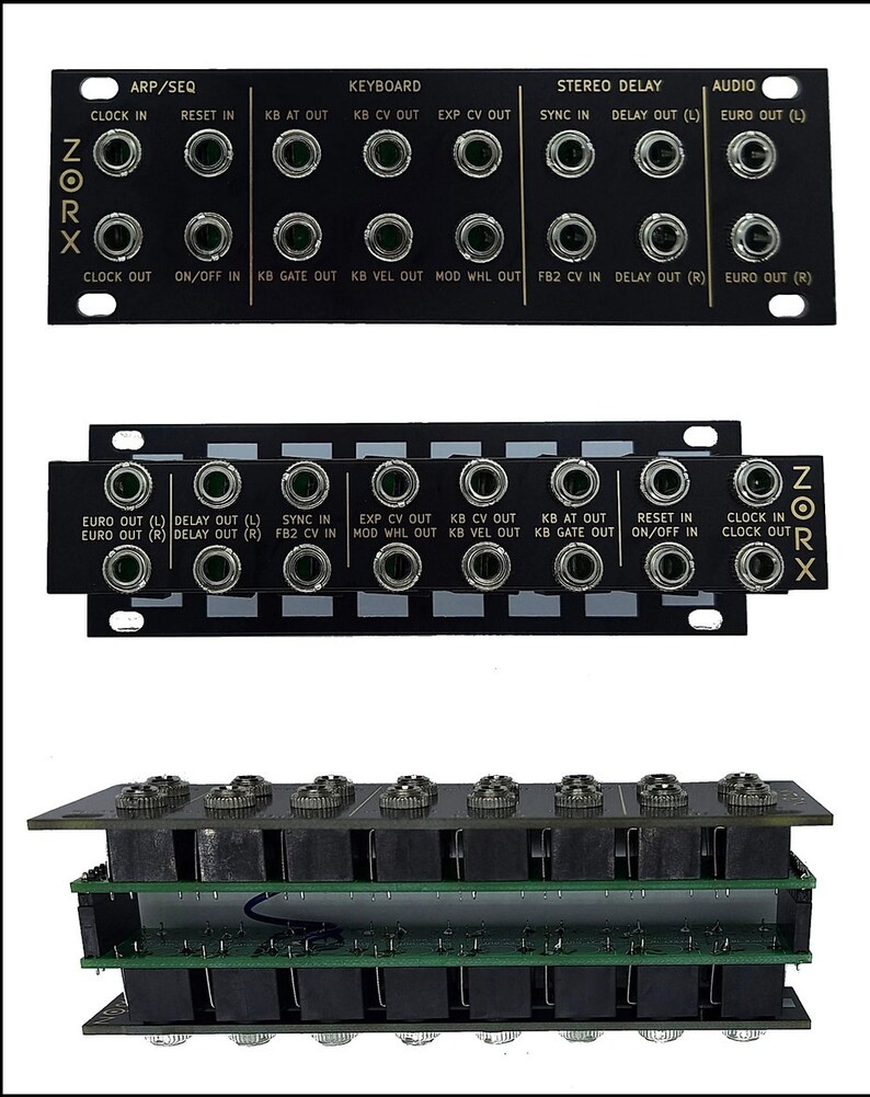 Zorx 1U Through for Easy Access to CV Ins for Moog Matriarch, Pedals - Etsy