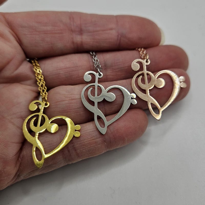 Treble Clef Heart - Etsy