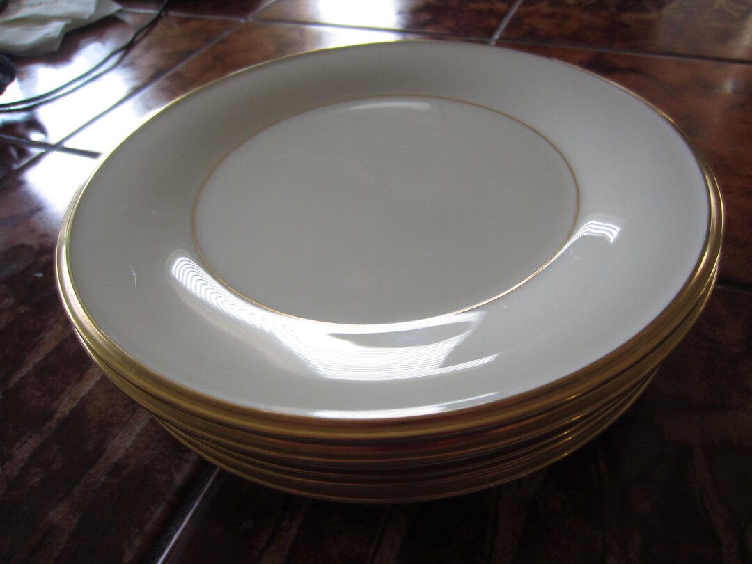 Lenox Eternal Dimension Bread Plates Set of 6 Plates New Never Used - Etsy