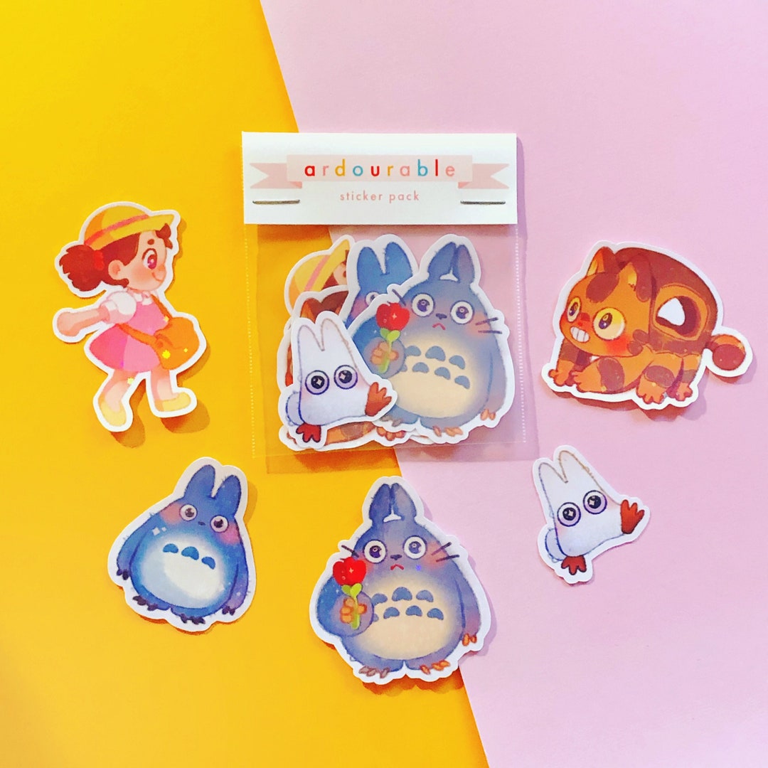 Sticker Pack Pack of 5 Character Stickers - Etsy