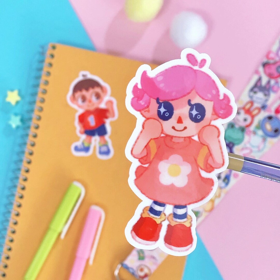 Classic Villager Stickers - Animal Crossing Inspired - Cute Die Cut ...