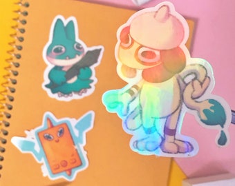 Cute Rotom Sticker - Etsy