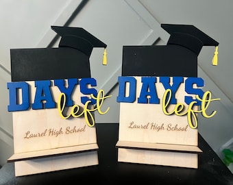 Graduation Chalkboard Wall Sign Personalized School University ...