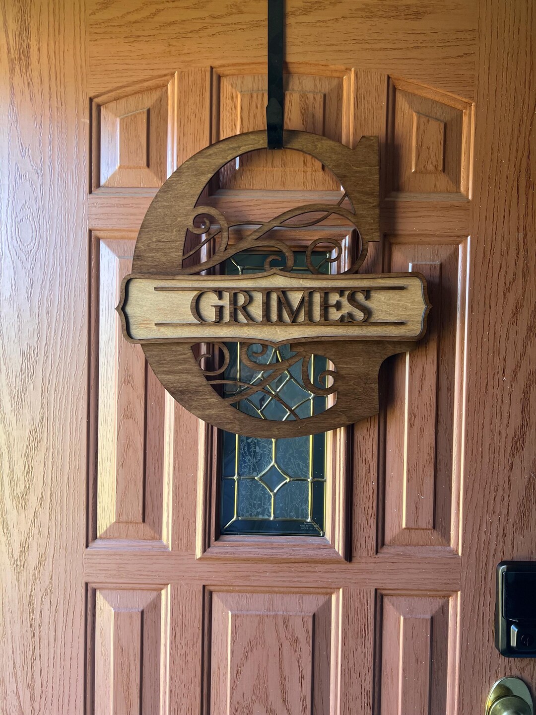 Custom Large Monogram Letters for Your Door Personalized Home Décor - Etsy