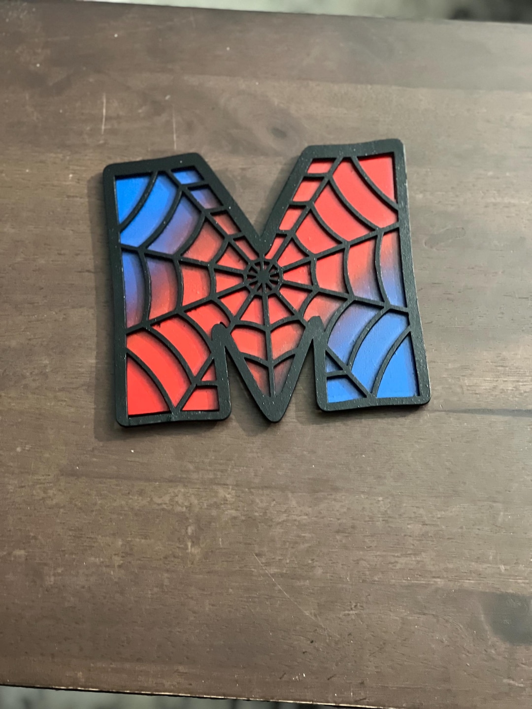 Custom Spider Web Letters: Superhero Decor - Etsy