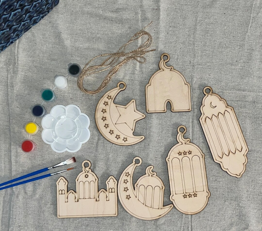 Eid and Ramadan Paint Kit | Ramadan Craft Kit | Eid Craft Kit | DIY ...