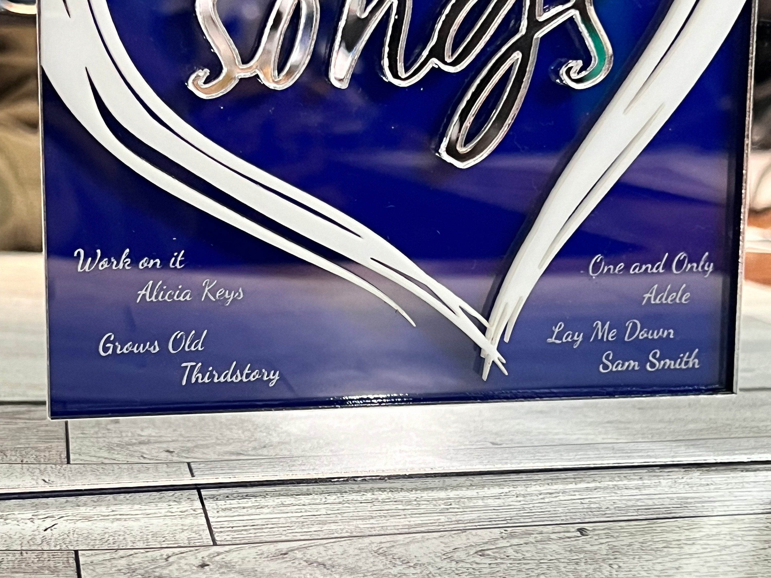 Our Songs Album Cover - Love Story - Etsy