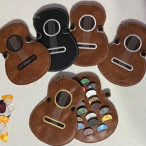 Guitar Pick Case Custom Pick Holder - Etsy