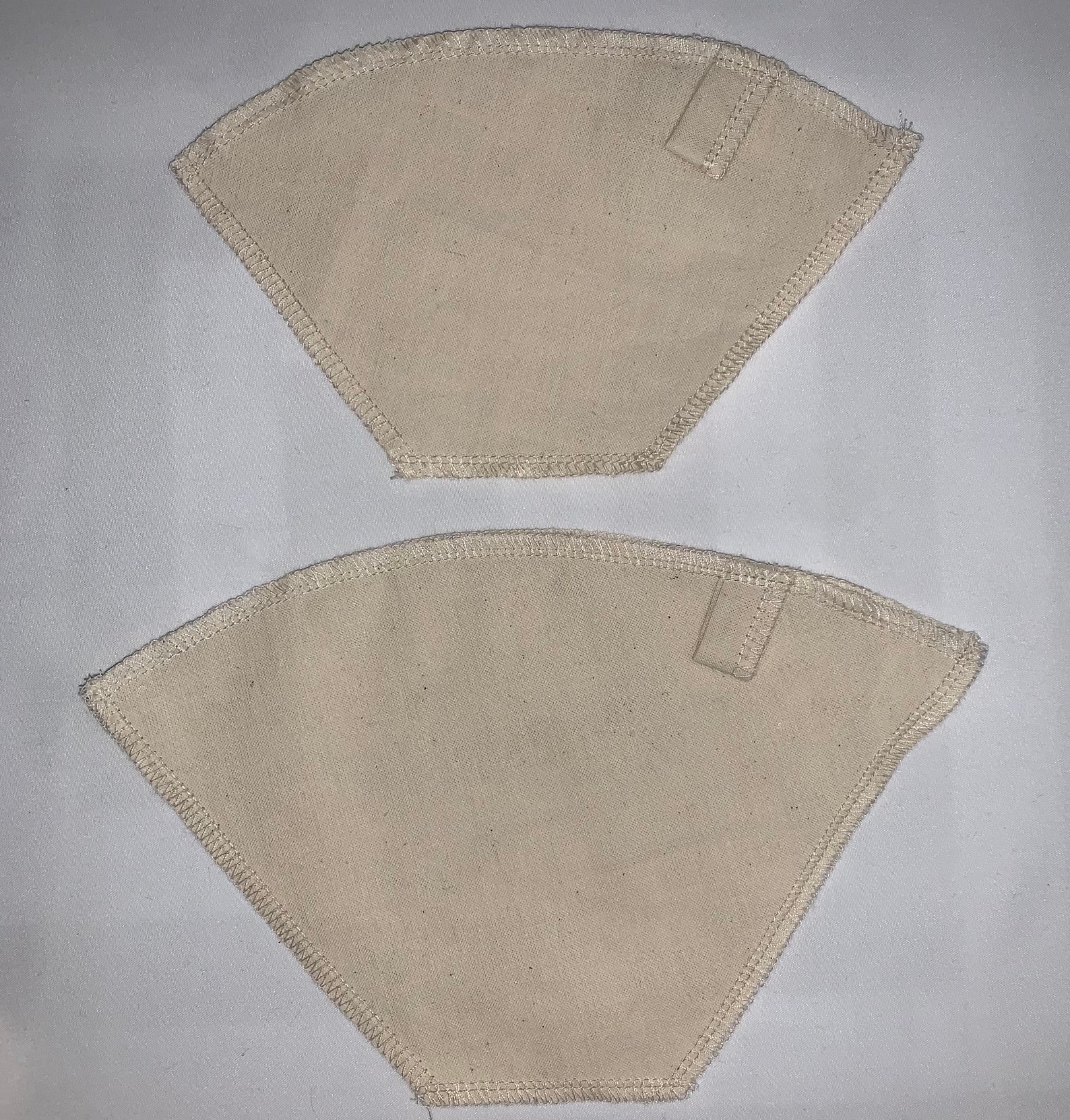 Reusable Unbleached Muslin Coffee Filter Cone 2 and Cone 4 - Etsy