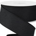 Black Diagonal Weave Wired Edge Ribbon, 1.5" X 10 Yards Roll RGE120202 ...