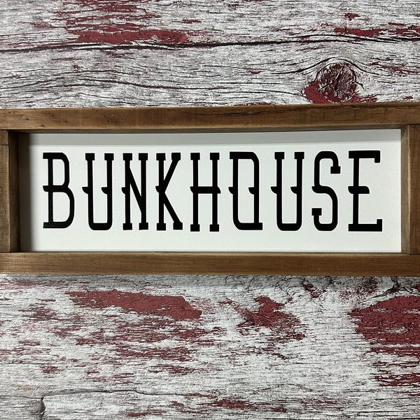 Bunkhouse Sign - Etsy