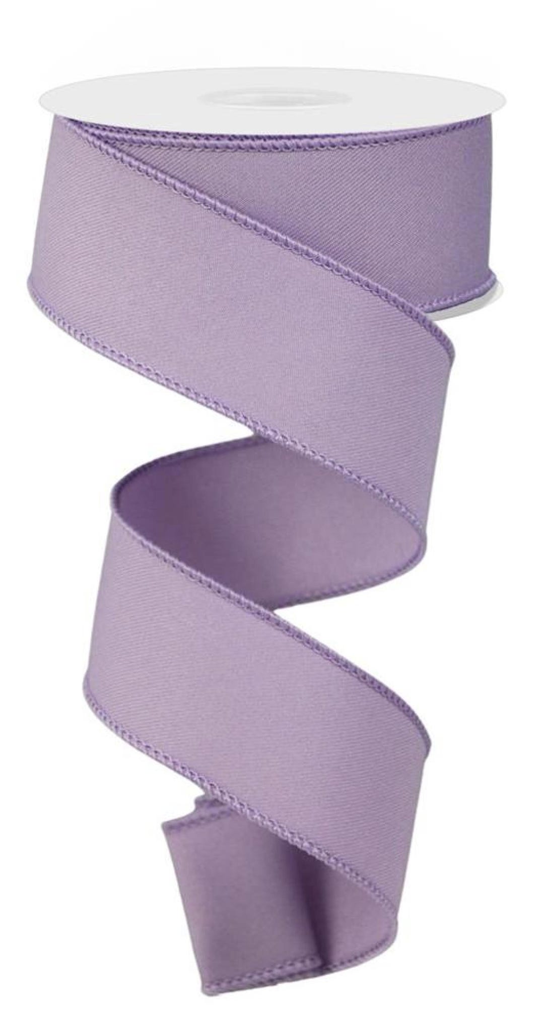 Lavender Wired Edge Ribbon, Diagonal Weave, 1.5" Wide - Etsy