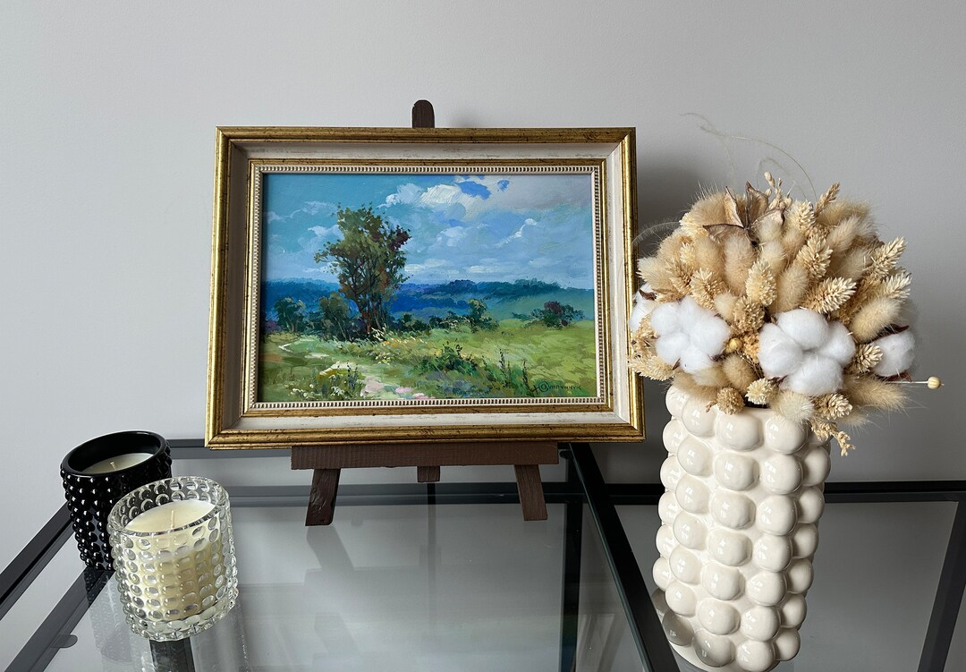 ORIGINAL PAINTING, Vintage Realism, Oil Painting, Modern Painting ...