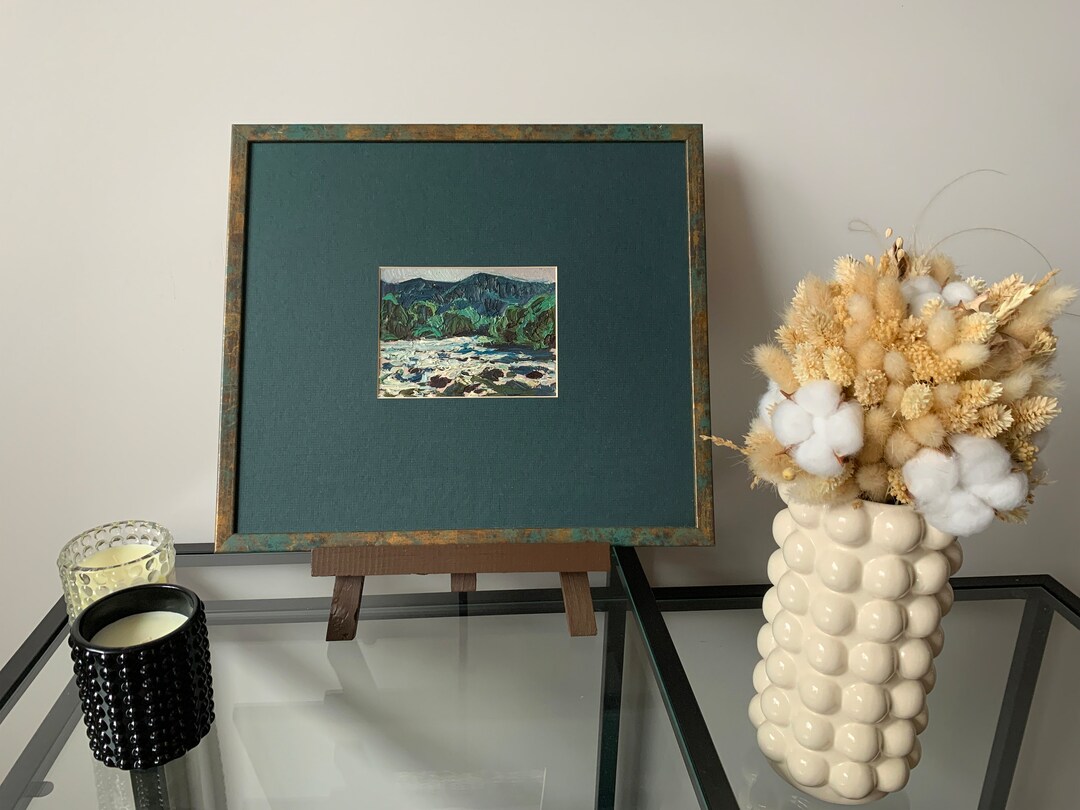 VINTAGE ORIGINAL PAINTING, Painting, Vintage Realism, Socialist Realism ...