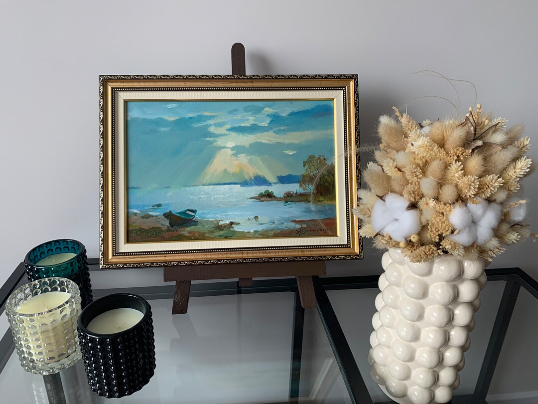 ORIGINAL PAINTING, Vintage Realism, Oil Painting, Modern Painting ...