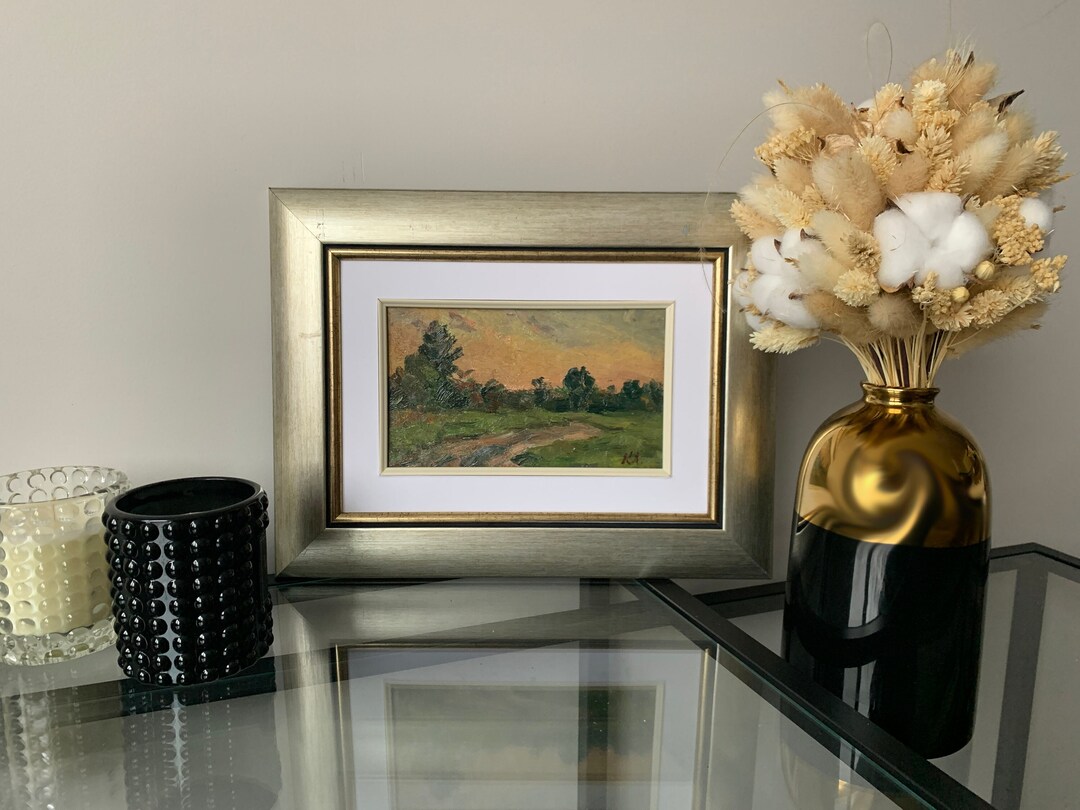 VINTAGE ORIGINAL PAINTING, Oil Painting, Vintage Realism, Socialist ...