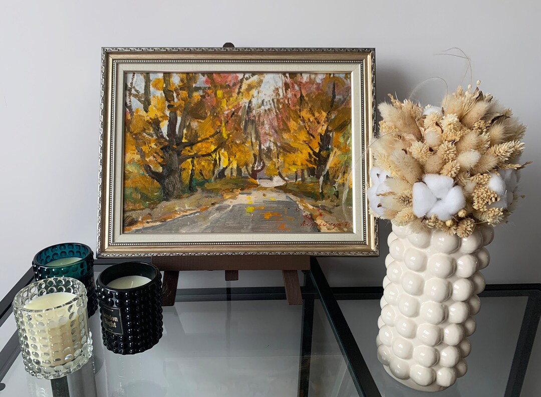 VINTAGE ORIGINAL PAINTING, Oil Painting, Socialist Realism, Vintage ...