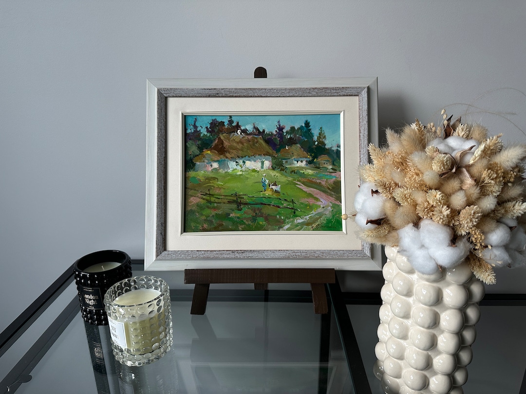 ORIGINAL PAINTING, Vintage Realism, Painting, Modern Painting ...