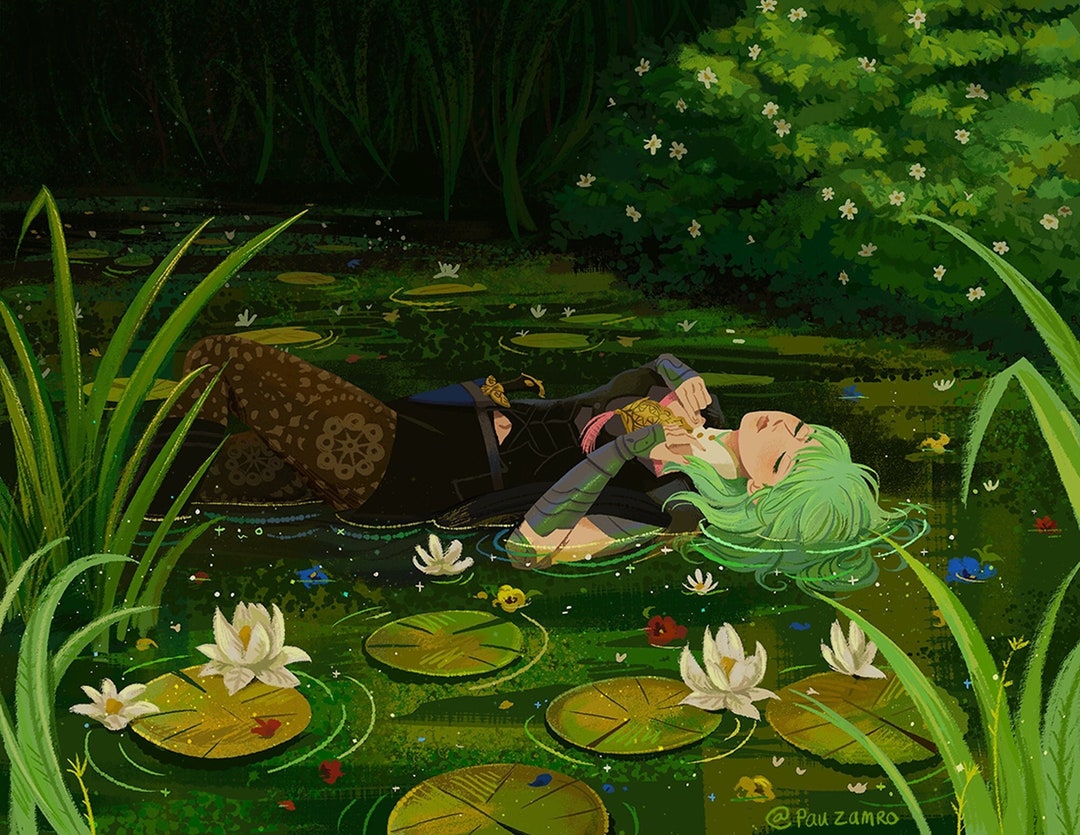 FE3H Byleth Art Print - Etsy