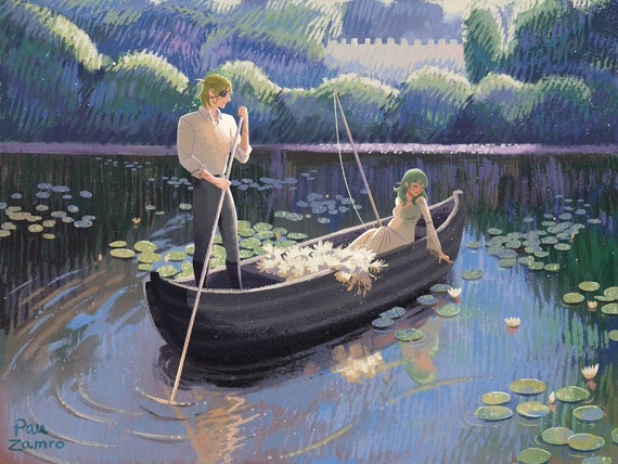 FE3H Dimitri & Byleth Art Print / Dimileth - Etsy