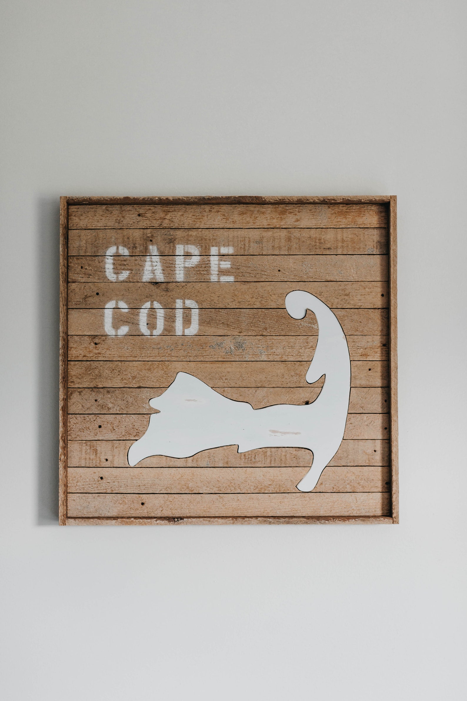 Cape Cod Sign Cape Cod Wall Art Beach Art Reclaimed Wood | Etsy