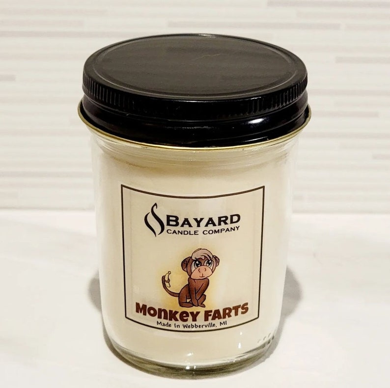 Monkey Farts Soy Wax Candle - Etsy