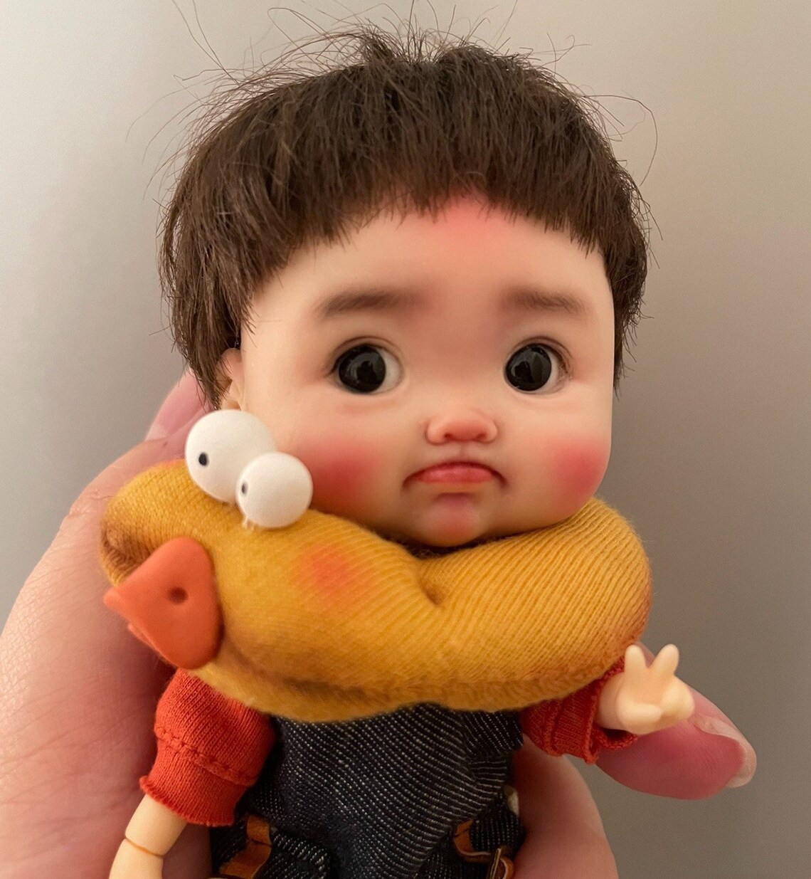 OB11 Doll Ob11 Doll Custom Doll Custom Doll Handmade Doll - Etsy