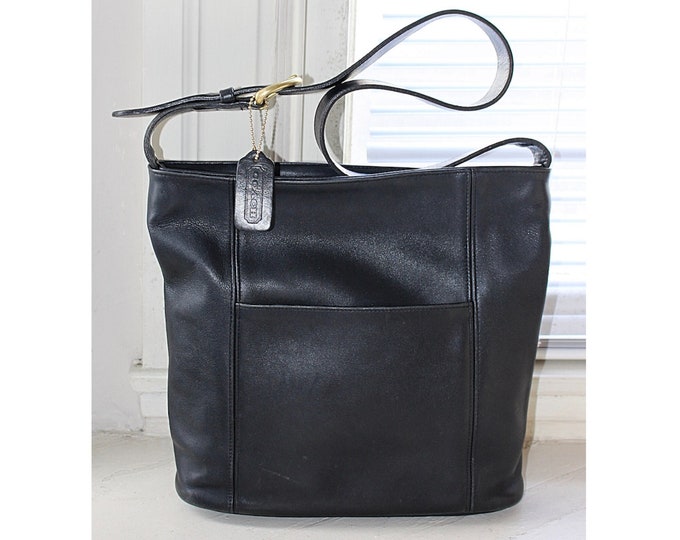 Coach Vintage - Soho Erickson Bucket Bag 4169 in Black, Made in the ...