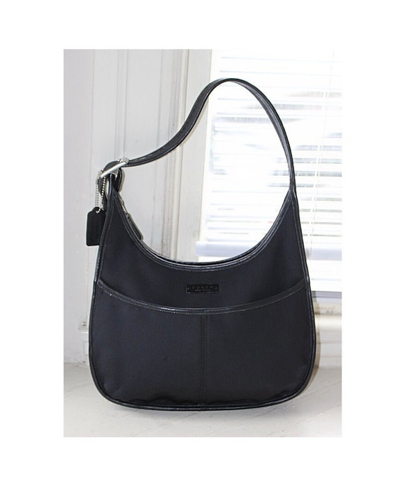 Coach Vintage - Ergo Neo Pocket Zip Hobo #6203 in Black With Coach Vintage - Ergo Neo Pocket Zip Hobo #6203 in Black With