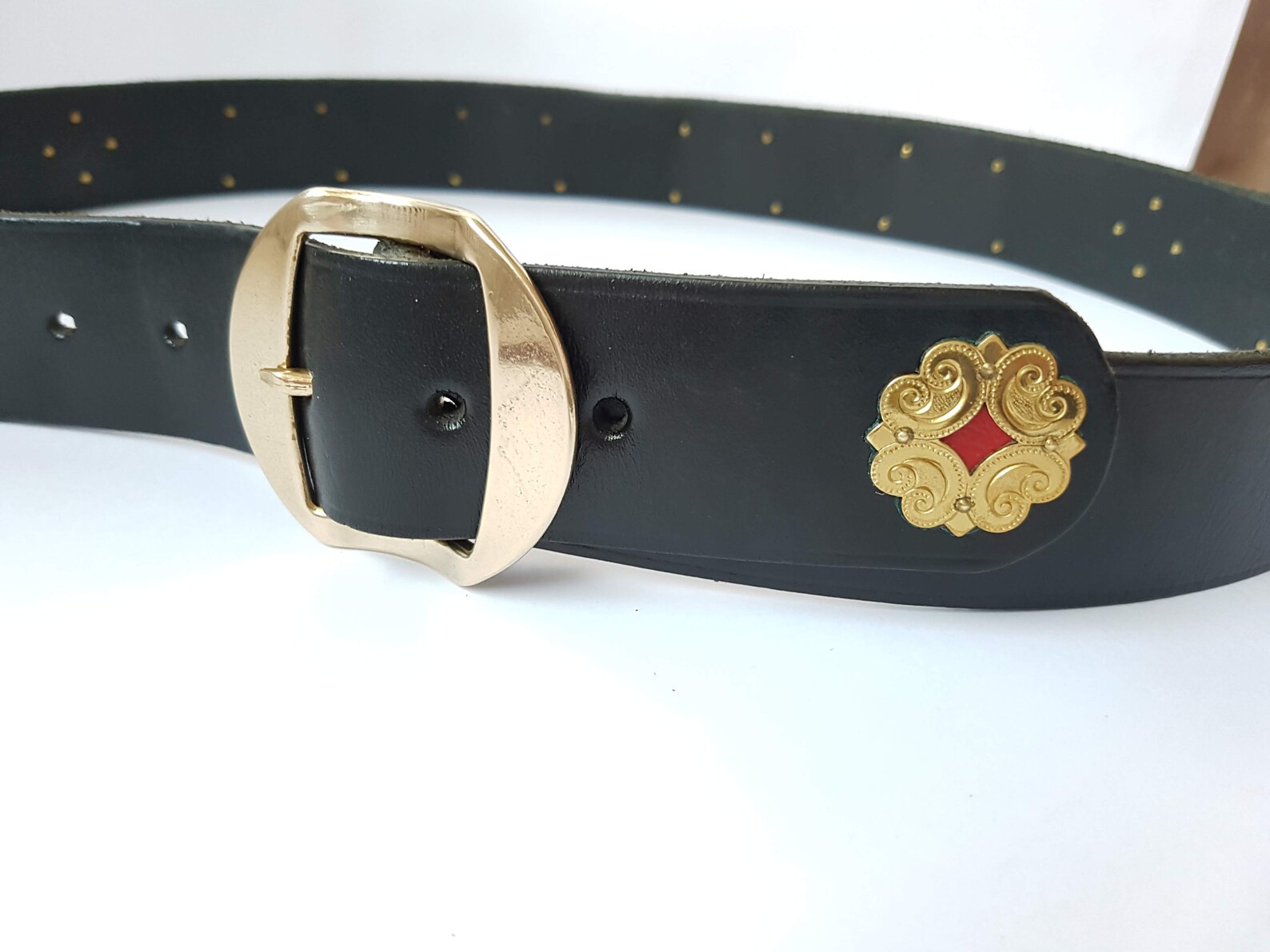 Appenzeller belt symbols of the Swiss Alps. Leather. Brass. | Etsy