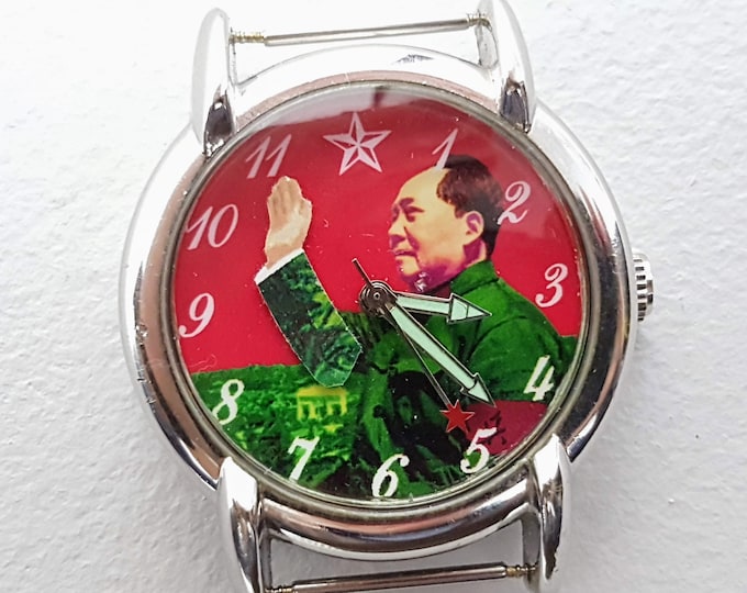 A Rare Watch, Mao Zedong Waves His Hand, Mechanics. China - Etsy