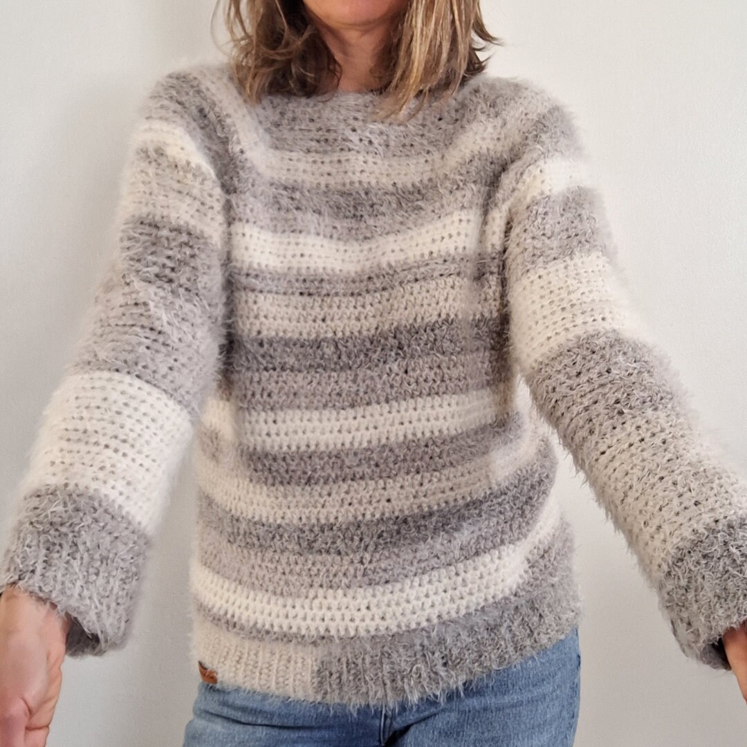 Cozy Raglan Sweater Crochet Pattern - Etsy