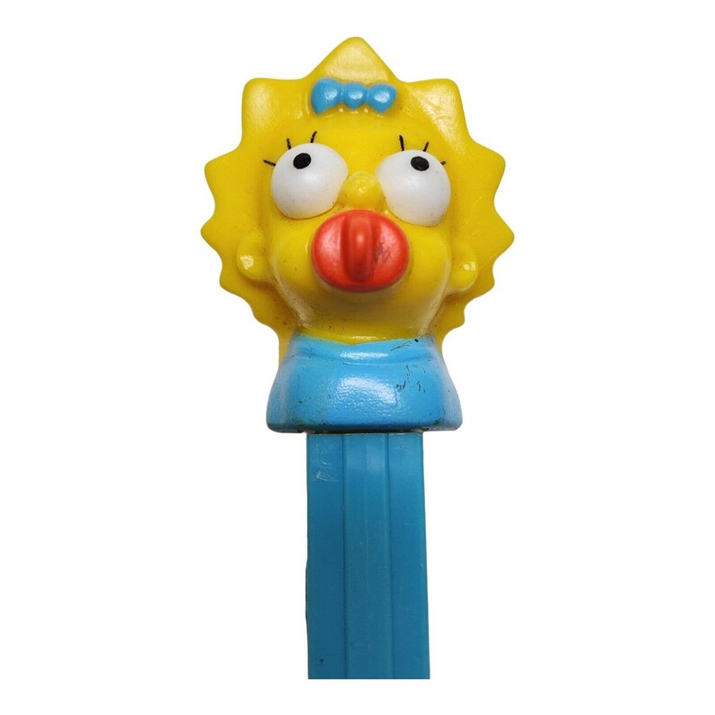 Vintage the Simpsons Pez Dispensers Marge Simpson & Maggie Simpson ...