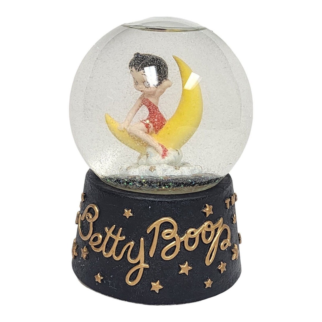 Moon River Betty Boop Snow Globe 6815 Nostalgic Music Box Cartoon Memorabilia - Etsy