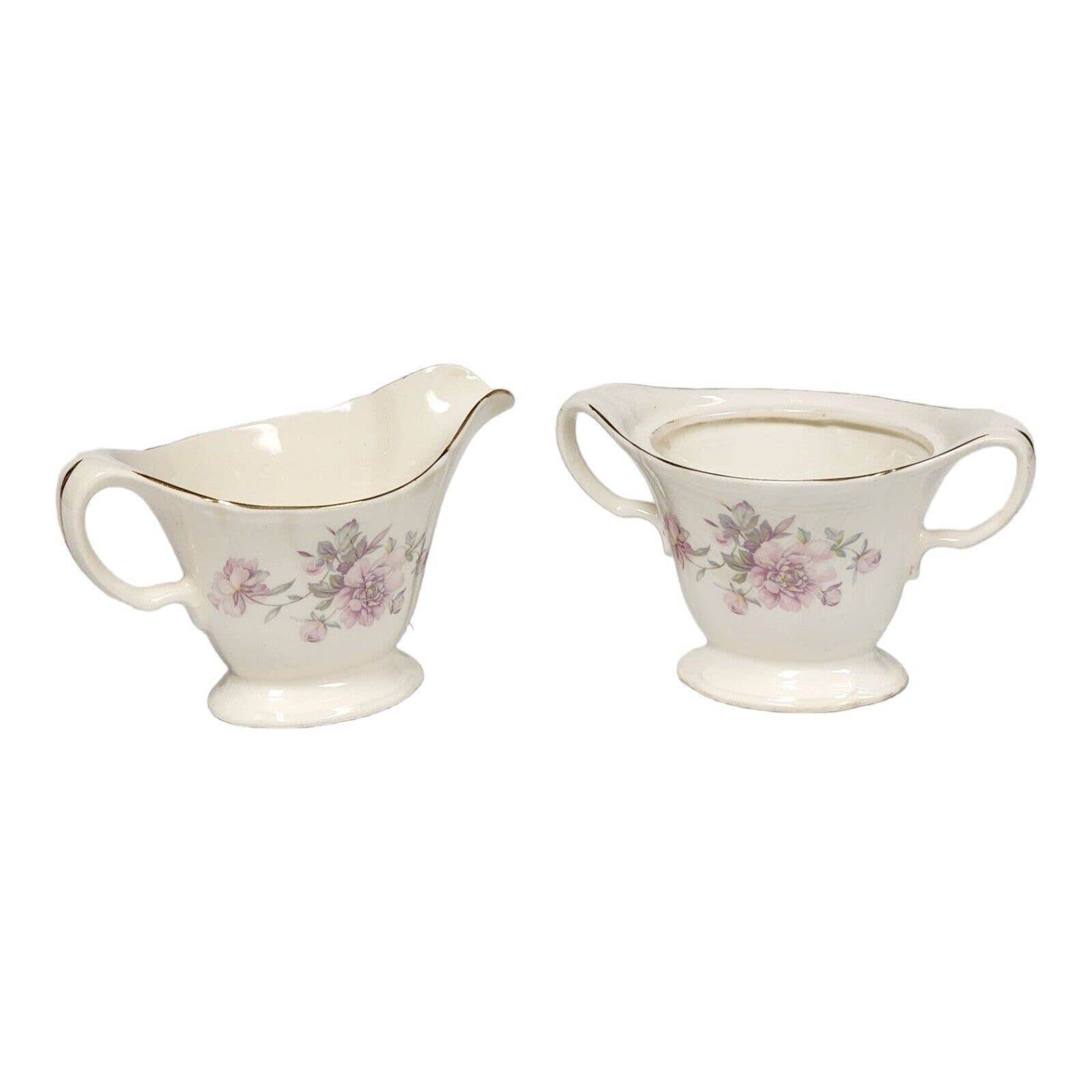 Vintage 1942 Edwin M Knowles China Semi Vitreous Peony Pattern - Etsy