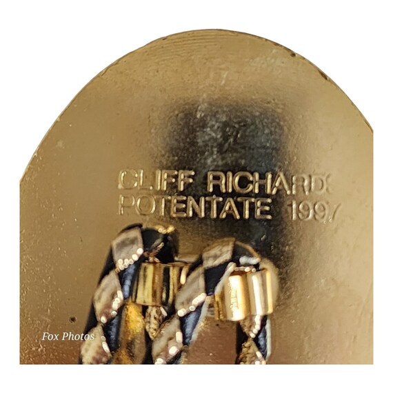 Masonic Bolo Tie Al Bahr Potentate Cliff Richard Chil… - Gem