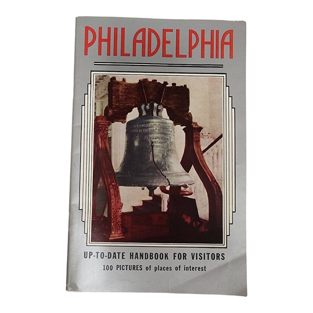 Vintage 1957 Philadelphia Handbook - Explore the City's History With ...