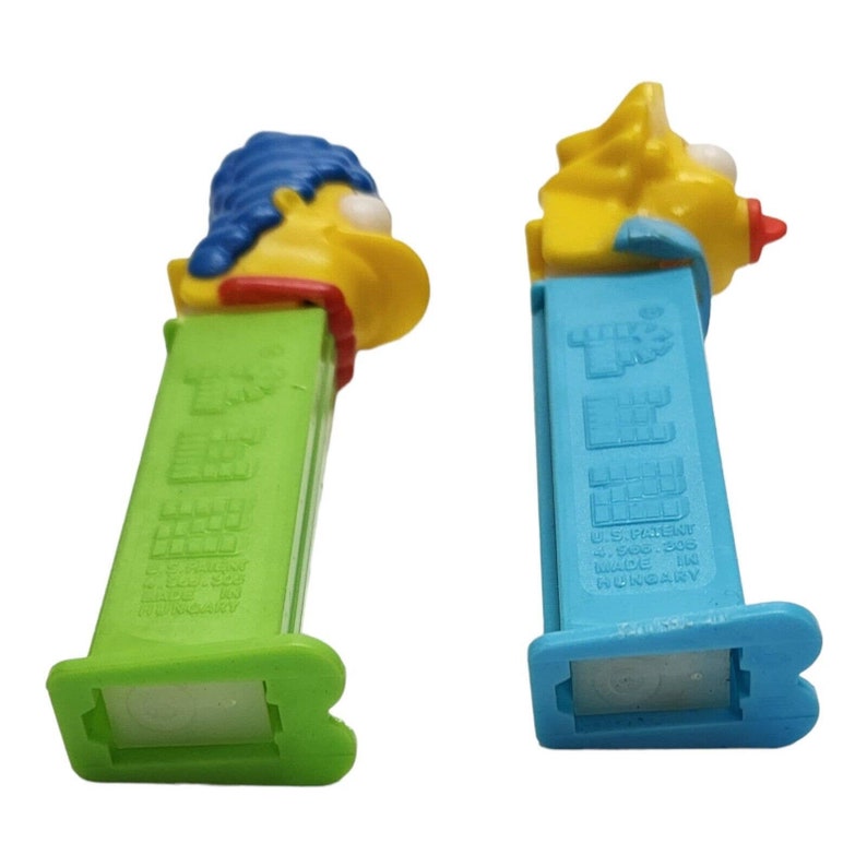 Vintage the Simpsons Pez Dispensers Marge Simpson & Maggie Simpson ...
