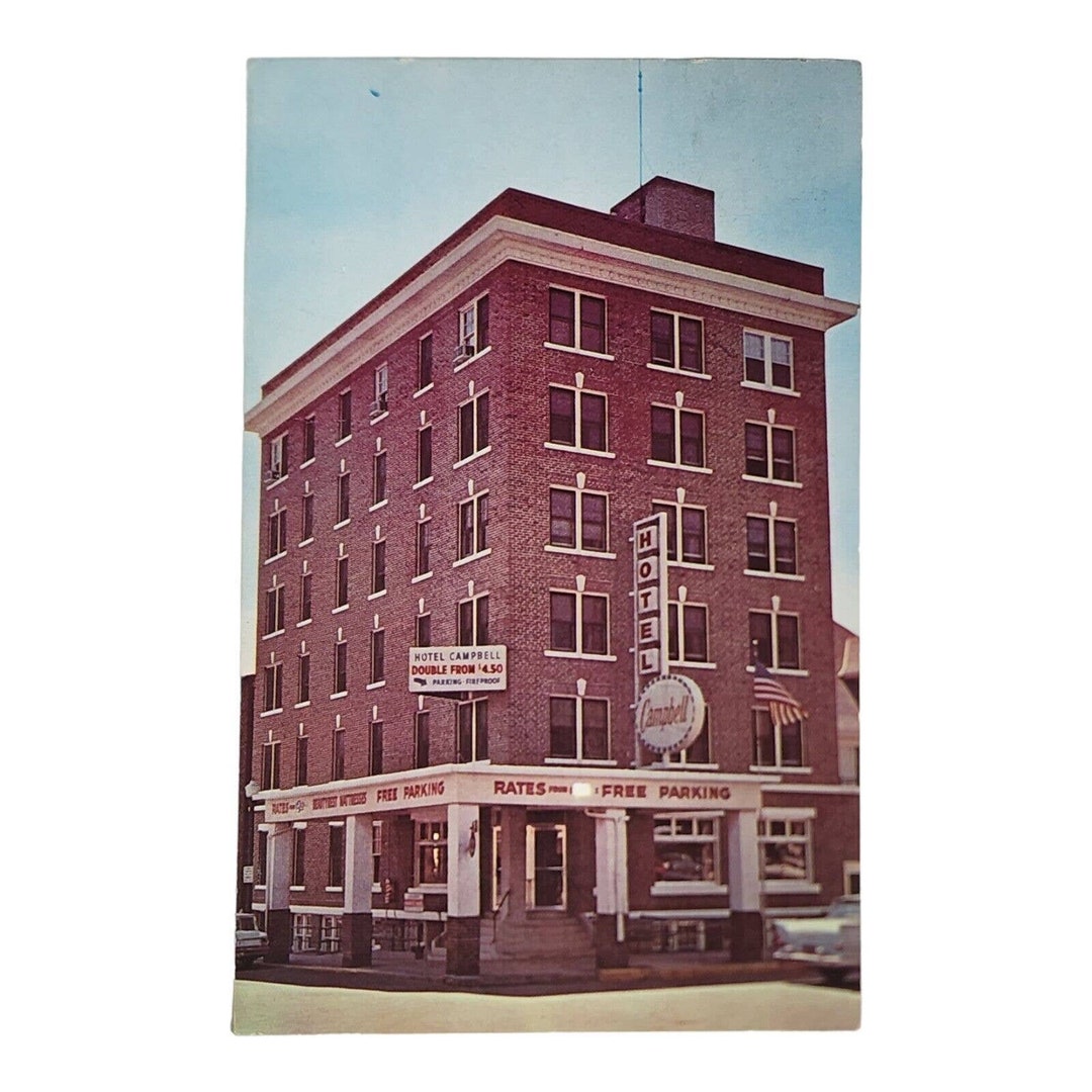Rochester Minnesota Hotel Campbell RPPC Vintage 1967 Postcard - Etsy
